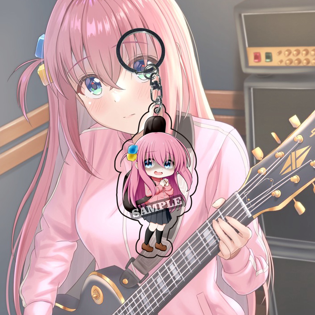 Jual Gantungan Kunci anime Boochi The Rock Character gotou hitori ...