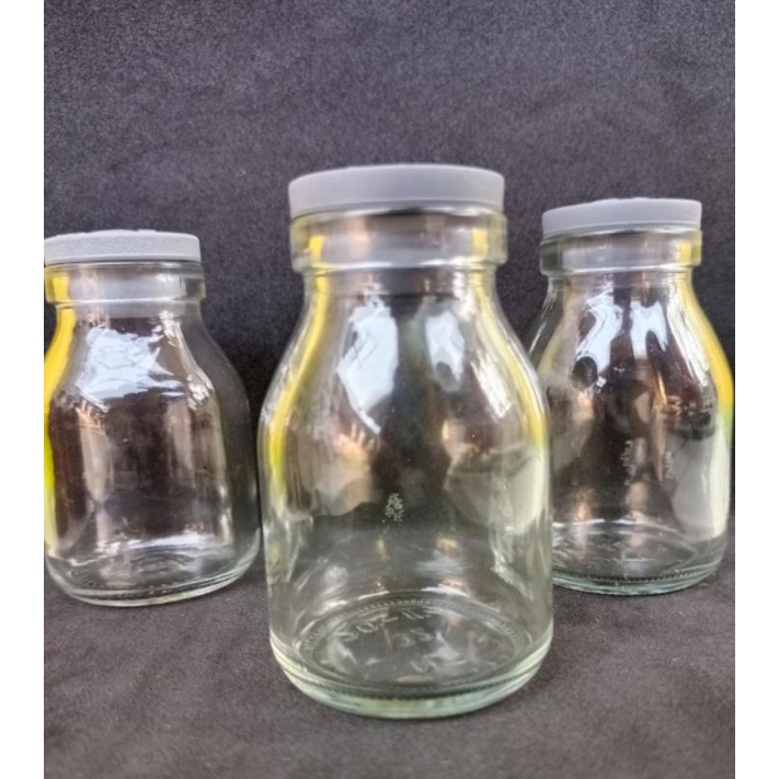 Jual BOTOL VIAL 50ML || BOTOL KACA +TUTUP KARET || BOTOL ASI 50ML ...