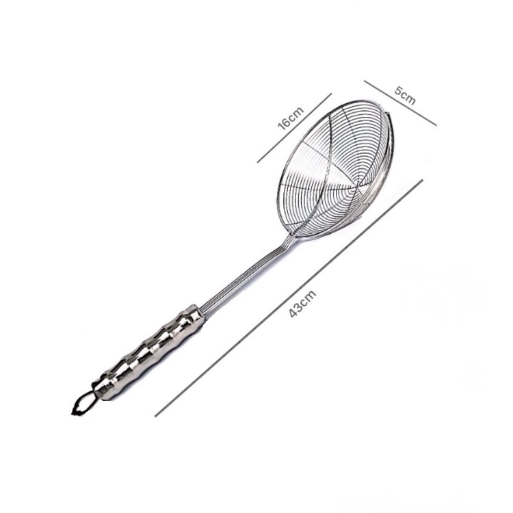 Jual Saringan mie gorengan noodle strainer premiun stainless 16CM ...
