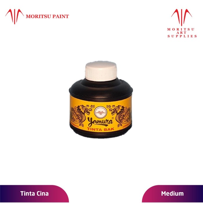 Jual Tinta Cina/Tinta Yamura/Naga Yamura Kaligrafi BOTOL BESAR | Shopee ...