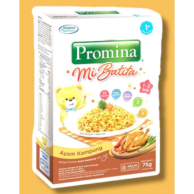 Jual Promina Mi Batita Ayam Kampung 75 gr | Shopee Indonesia