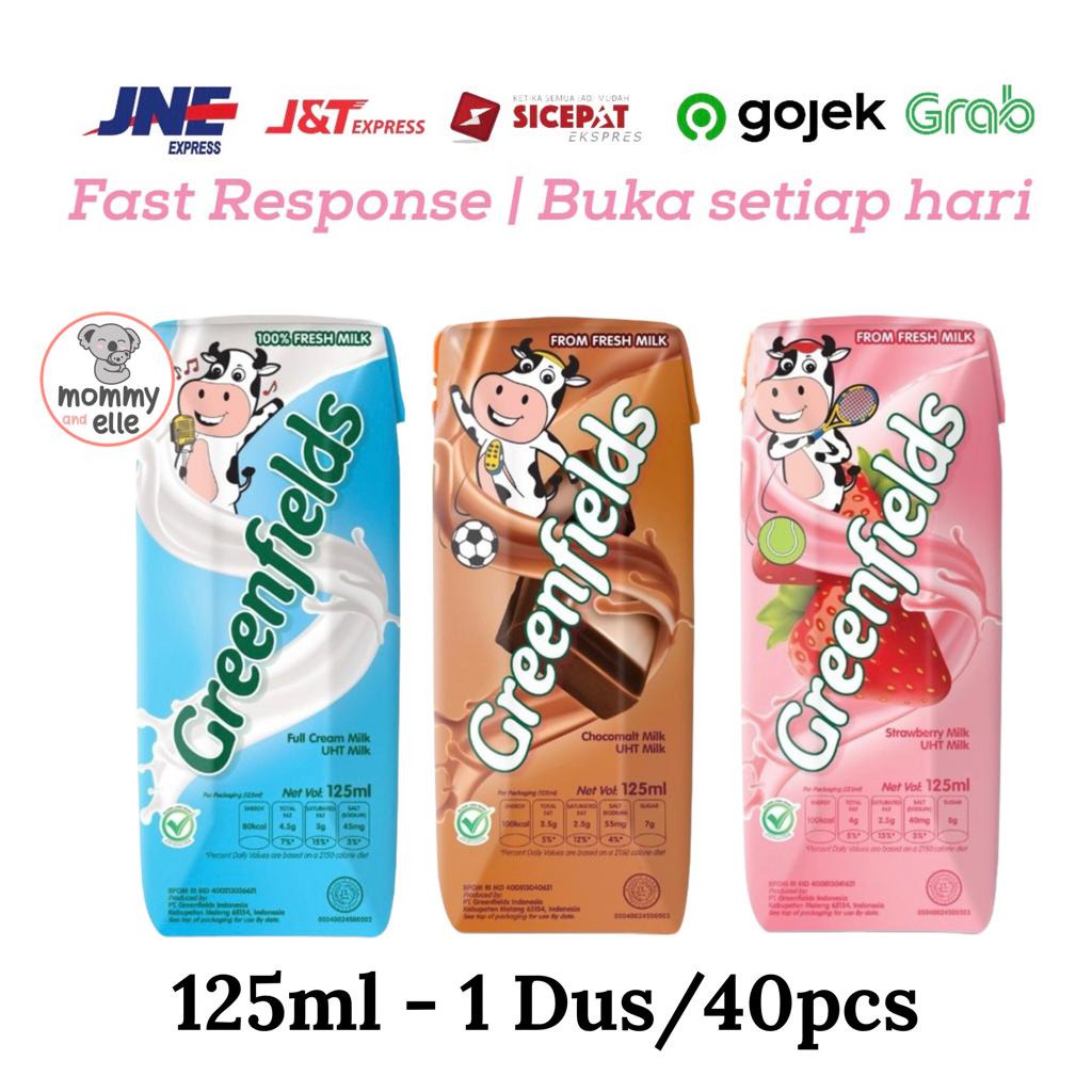 Jual Greenfields Susu UHT 125ml 1 Karton - 40 pcs | Shopee Indonesia
