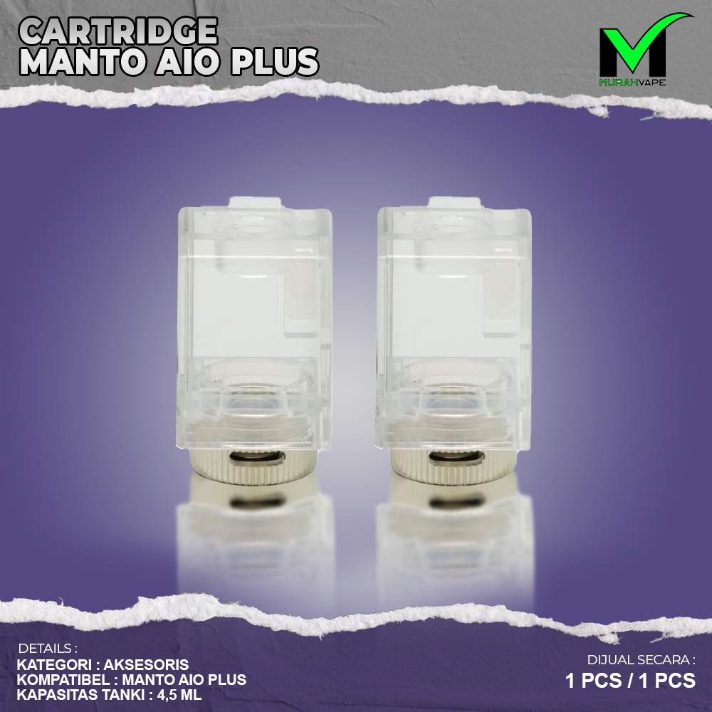 Jual Manto Aio Plus Cartridge By Rincoe 100 % Authentic | Shopee Indonesia