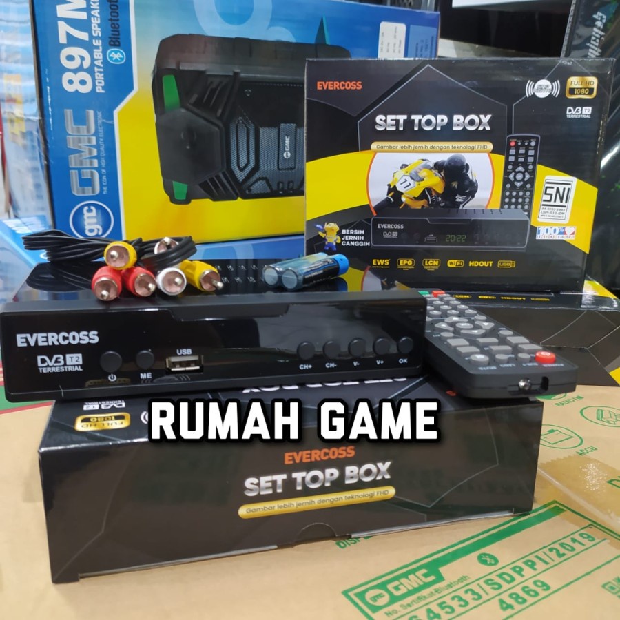 Jual Evercoss Set Top Box STB Max digital TV receiver Full HD Original ...