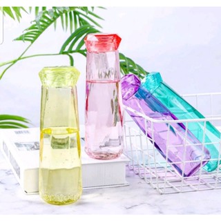 Jual Botol minum kaca estetik / botol minum kaca / botol minum sehari ...