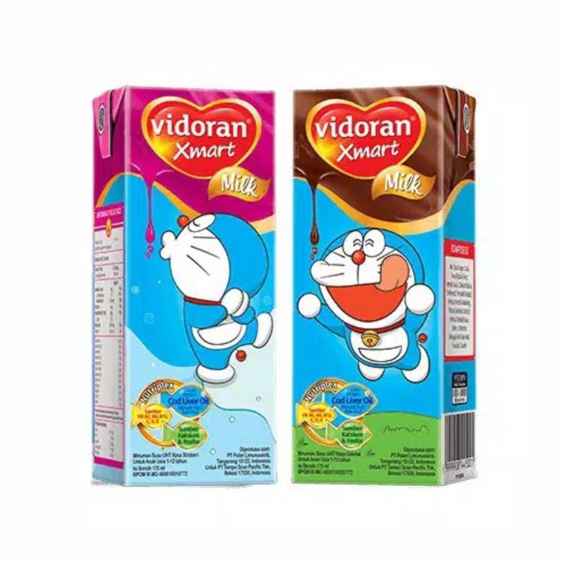 Jual VIDORAN Xmart Susu Kotak 1 karton | Shopee Indonesia