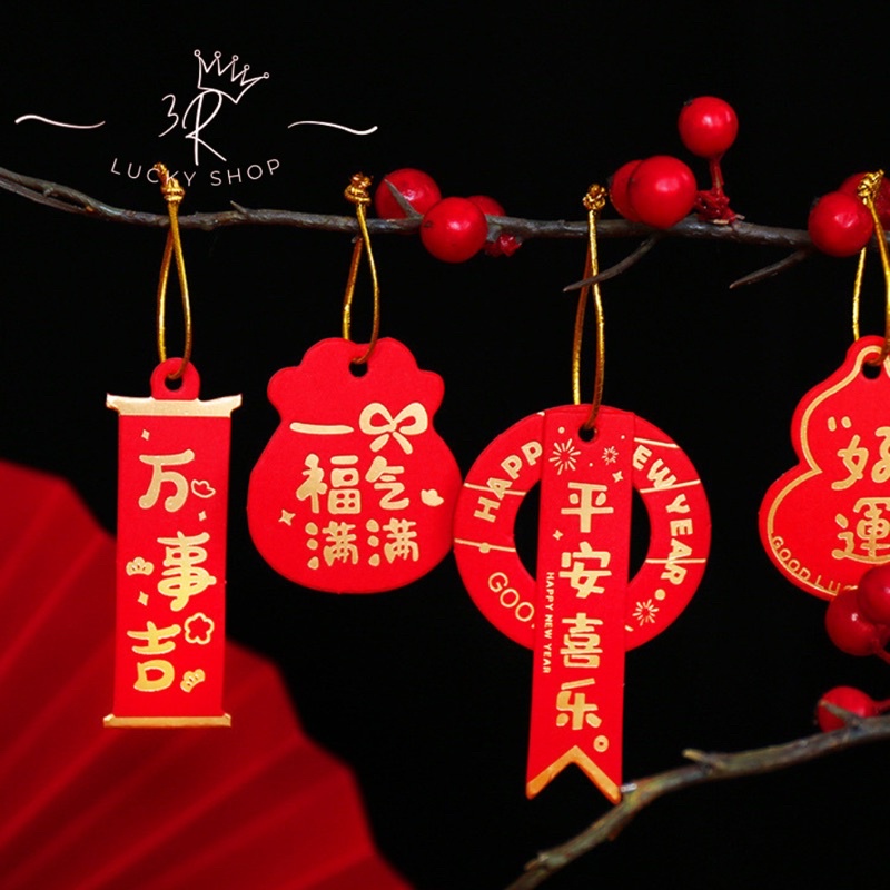 Jual hangtag imlek chinese new year - hiasan hang tag - tag label cny ...