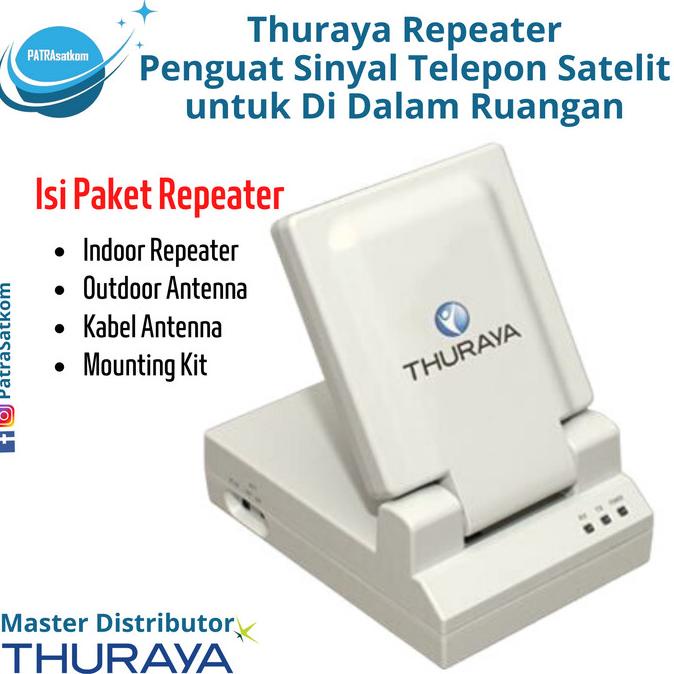 Jual Penguat Sinyal Telepon Satelit Dalam Ruangan Thuraya Indoor ...