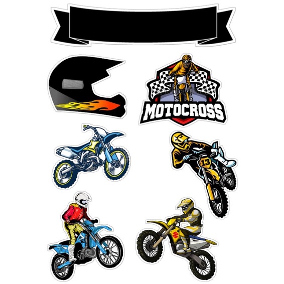 Jual Topper cake FREE NAMA tema motor balap | Shopee Indonesia