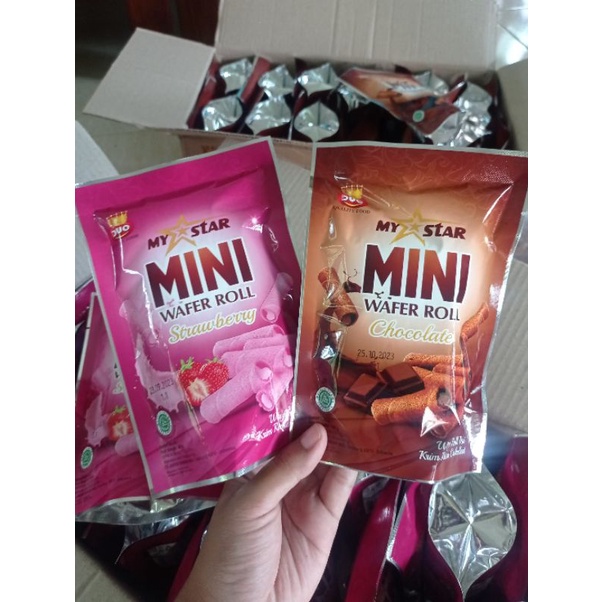 Jual Duo My Star Mini Wafer Roll | Shopee Indonesia