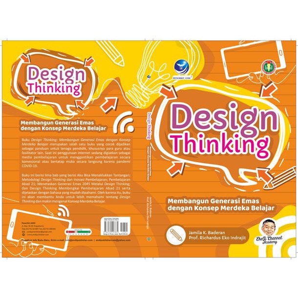 Jual Buku Design Thinking Membangun Generasi Emas dengan Konsep Merdeka ...