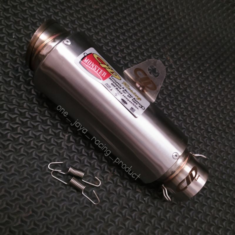 Jual knalpot racing cld monster/silincer cld monster universal inlet ...