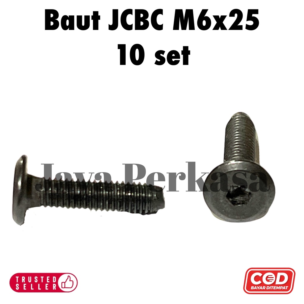 Jual BAUT SPEAKER JCBC M6X25 JCBC M6 10 PCS AB1139 | Shopee Indonesia