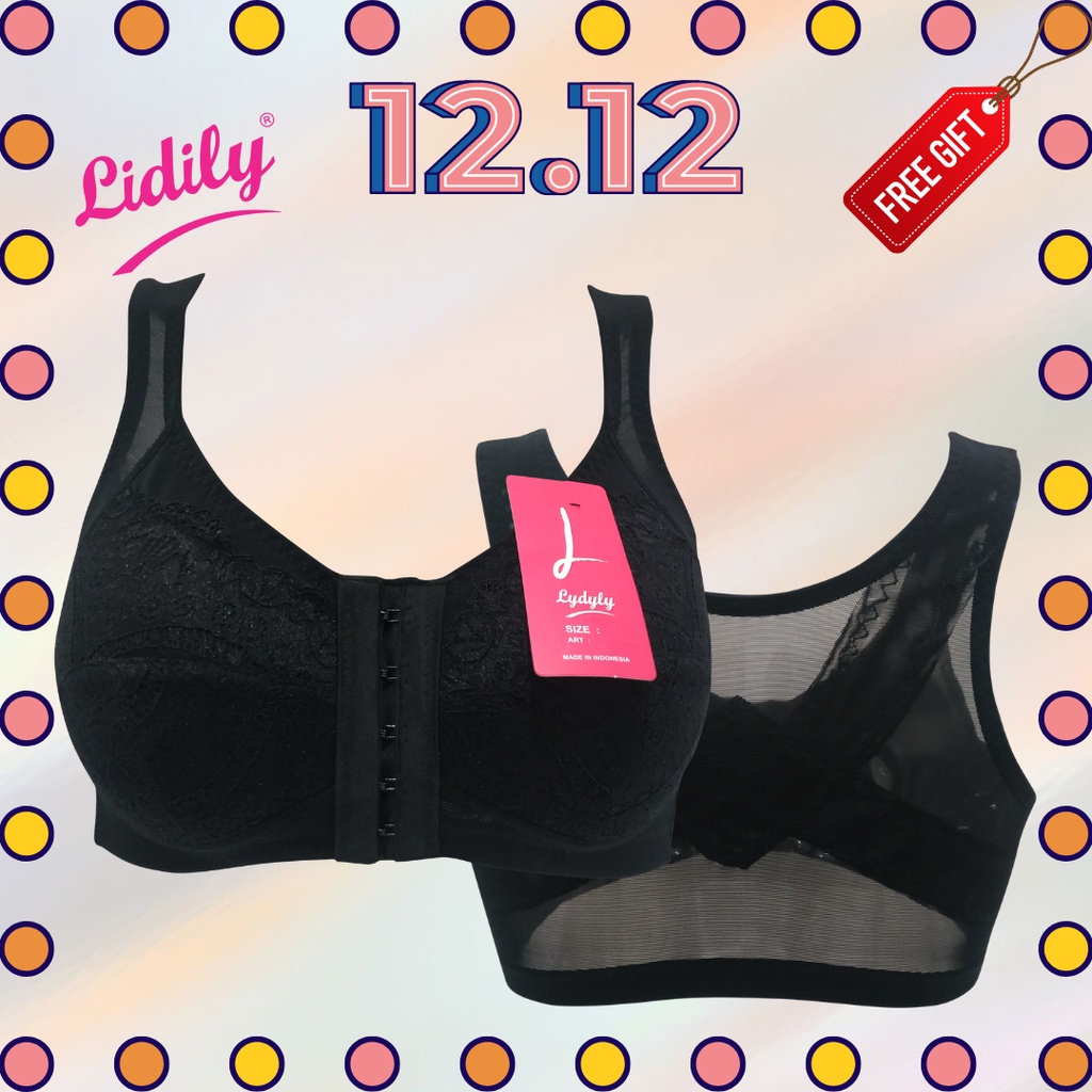 Jual Lydyly - Bra Mama Kait Depan Tanpa Busa Dan Kawat | Korset Bra ...