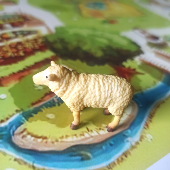 Jual Mainan Binatang Miniatur Domba 4 cm Maket Diorama Hewan Ternak ...