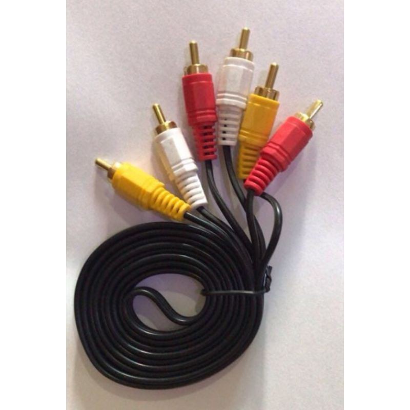 Jual Kabel rca/kabel 3x3 audio-video | Shopee Indonesia