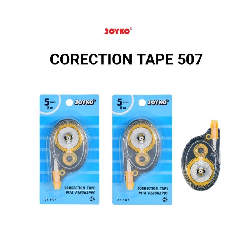 Jual Correction Tape Joyko CT-507 (Tip Ex Kertas Joyko CT 507) | Shopee ...