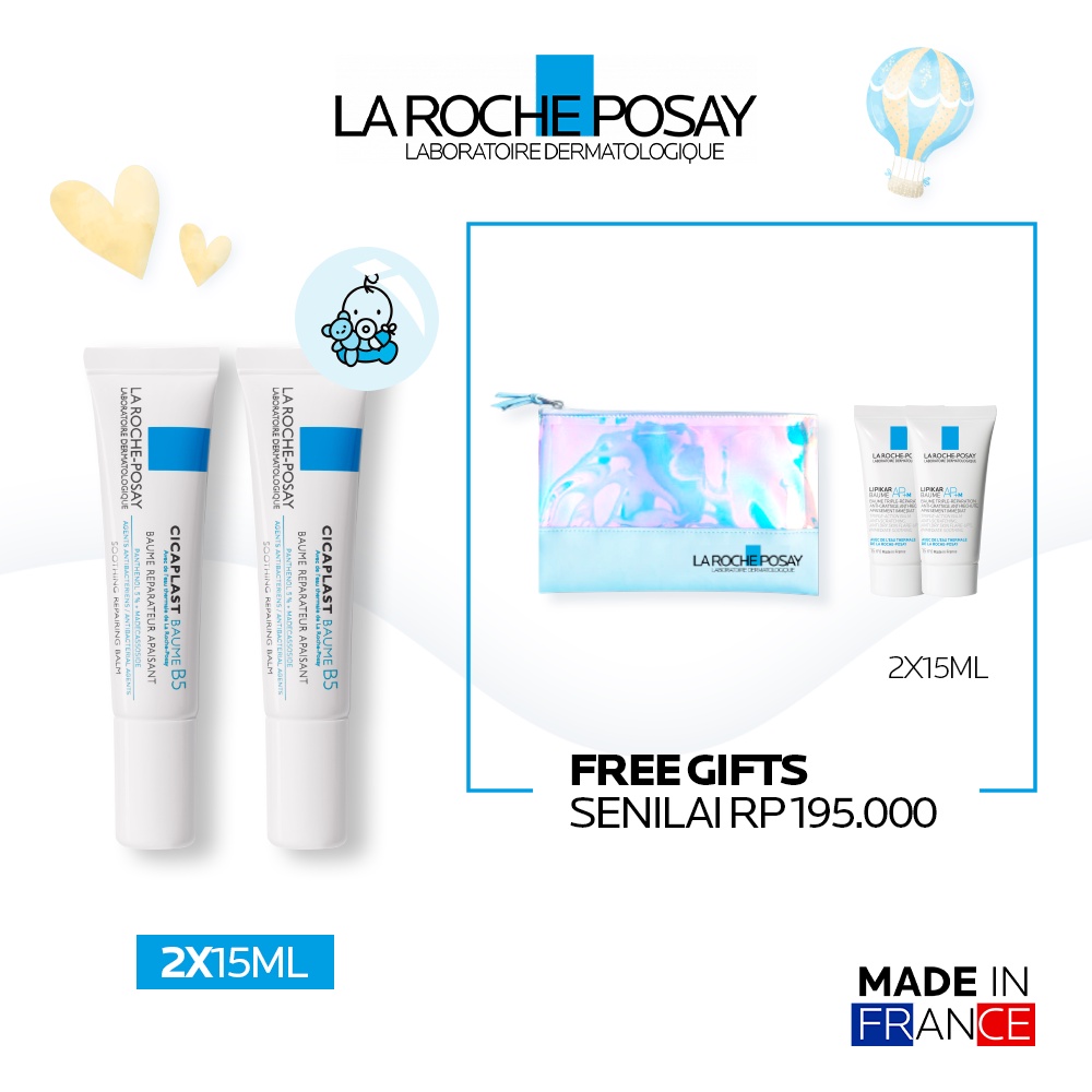 Jual La Roche Posay Baby Care Starter Kit - Krim Kulit Kering/ Iritasi ...