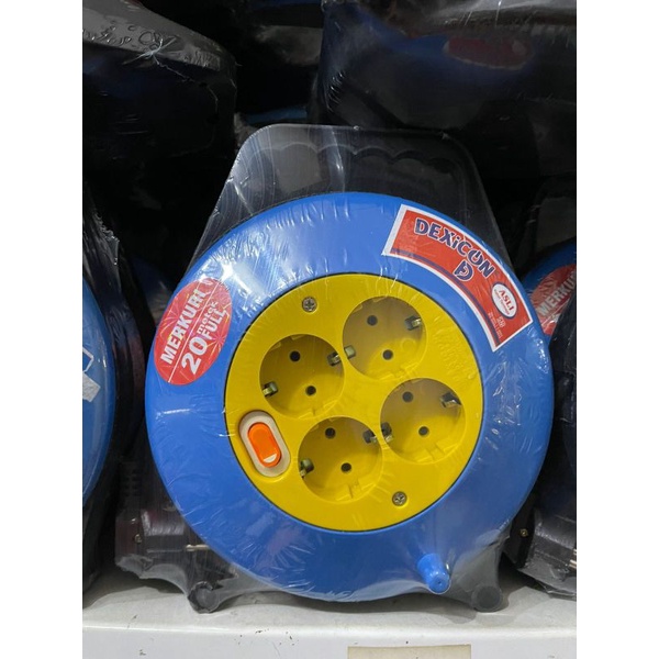 Jual Kabel Box Merkuri 20 M/Colokan Roll/Terminal Listrik | Shopee ...