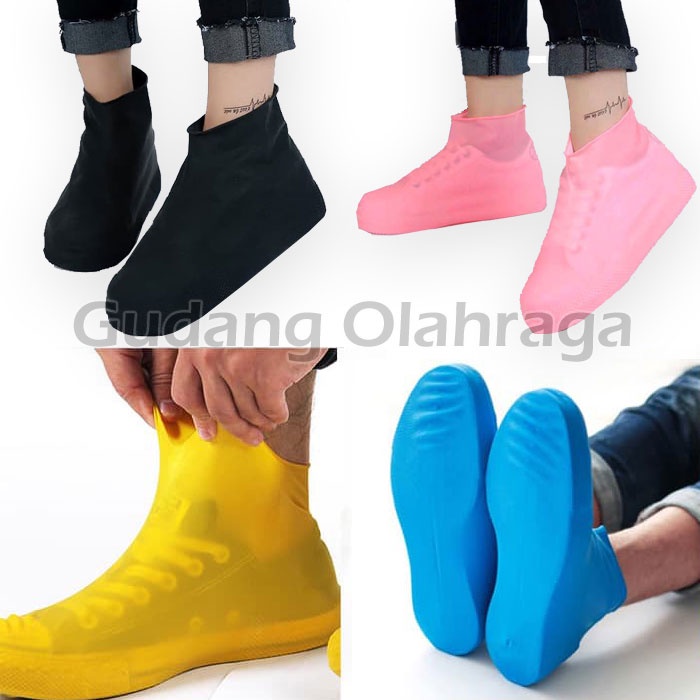 Jual Rain Cover Shoes Jas Pelapis Sepatu Karet Anti Air Hujan ...