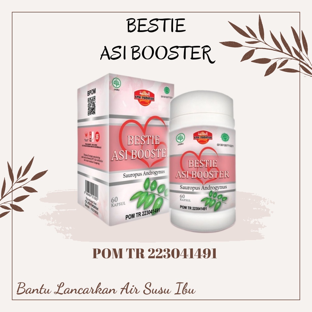 Jual HERBAL Bestie Asi Booster 60 Kapsul pelancara ASI Origianal ekstrak daun katuk | Shopee ...