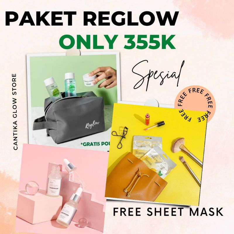 Jual Reglow Skincare Reglow Glowing Skin Treatment Original Paket ...