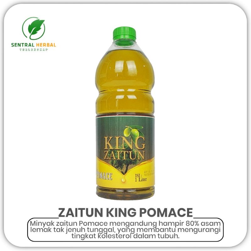 Jual King Minyak Zaitun Pomace Bisa Untuk Masak Isi 1 Liter | Shopee Indonesia