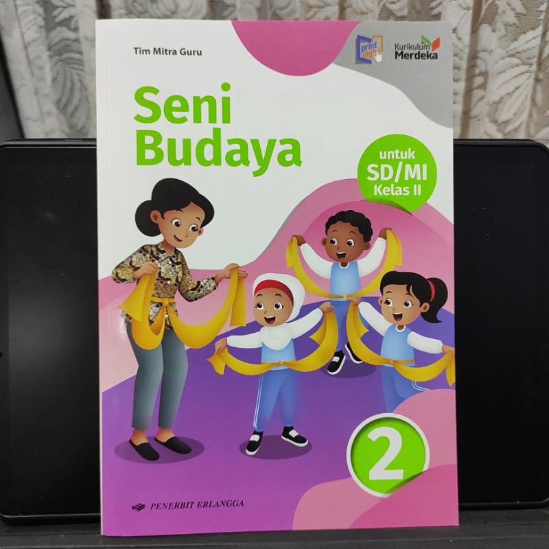 Jual SENI BUDAYA KELAS 2 SD KURIKULUM MERDEKA PENERBIT ERLANGGA REVISI 2022 TERBARU | Shopee ...