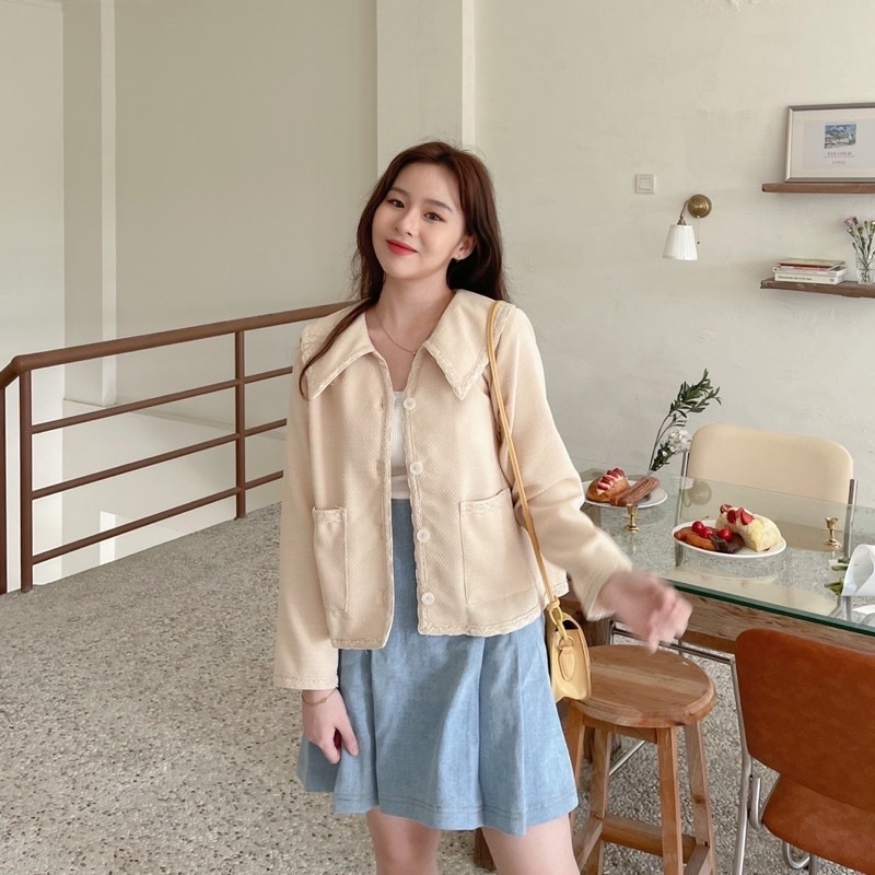 Jual Its Ninette Korean Nabi Outer New Shopee Indonesia