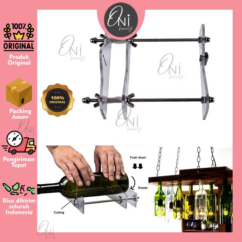Jual Pemotong Botol Kaca Profesional Glass Bottle Cutter Tool Serbaguna ...