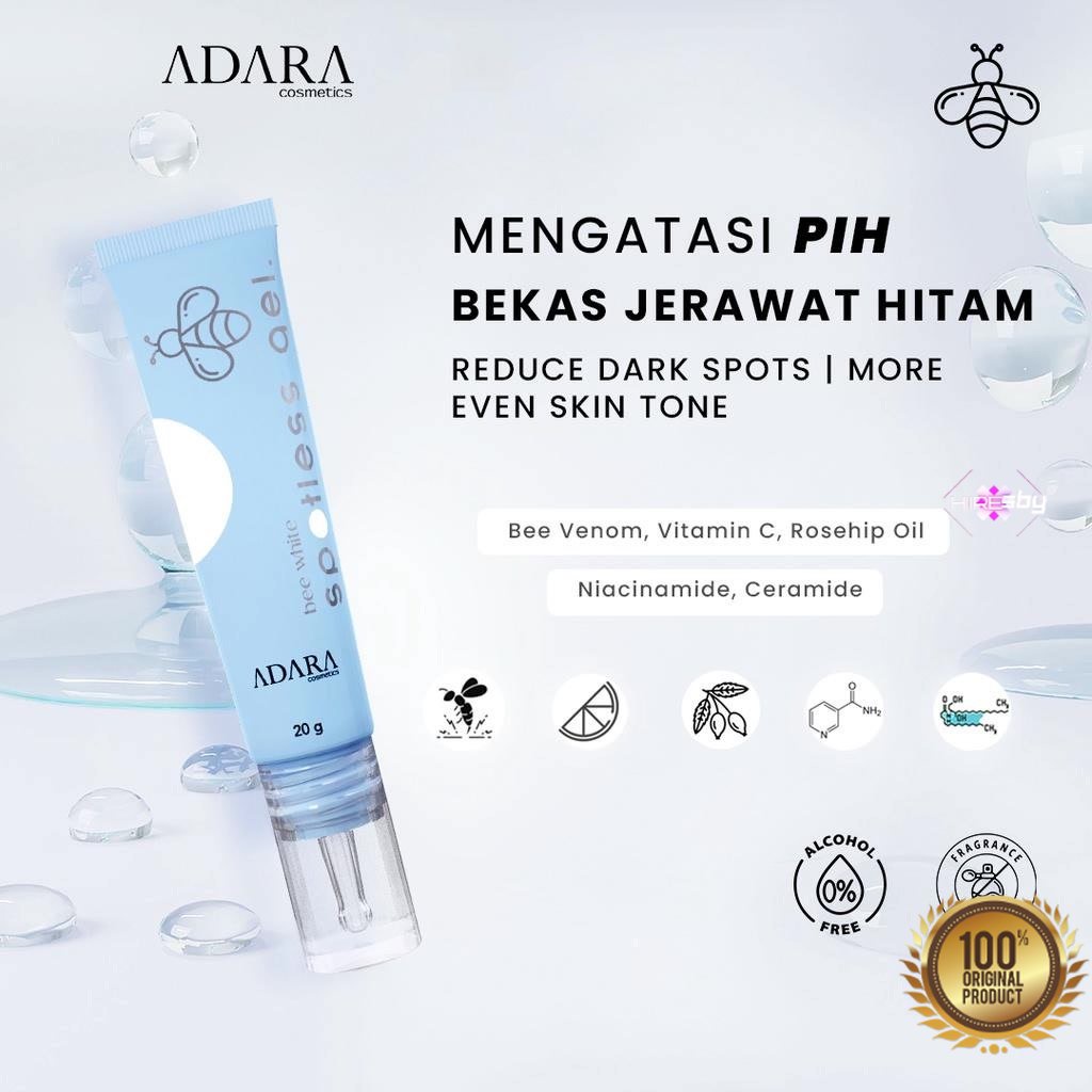 Jual Adara Bee White Spotless Gel | Shopee Indonesia