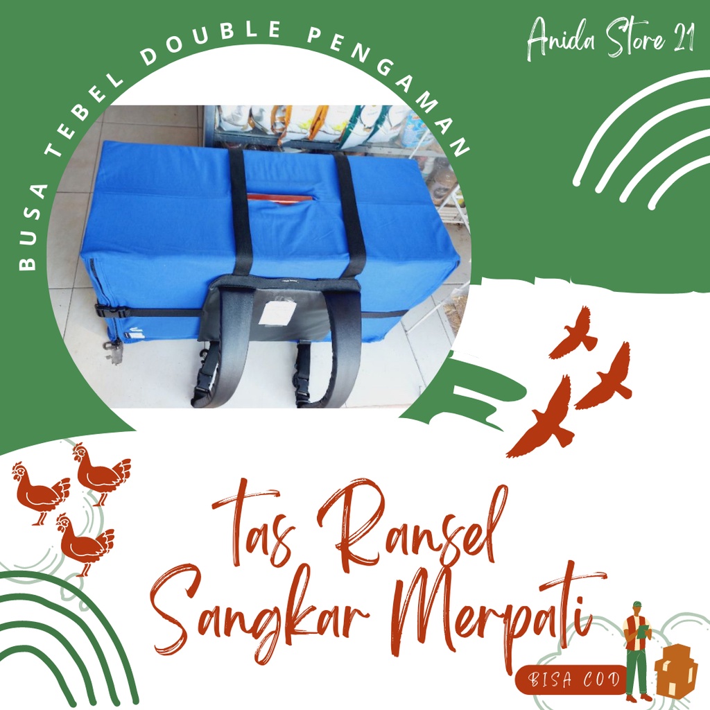 Jual Tas Ransel Sangkar Merpati Ransel Dongdang Merpati | Shopee Indonesia