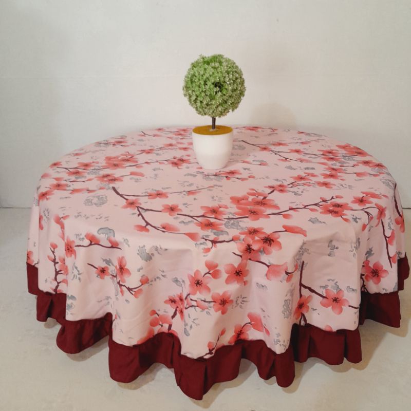 Jual Alas Meja Oshin Alas Meja Bulat Alas Meja Lantai Taplak Meja ...