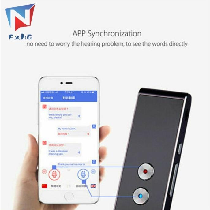 Jual Exhg Smart Translator Alat Penerjemah Suara Instan Multi Sss ...