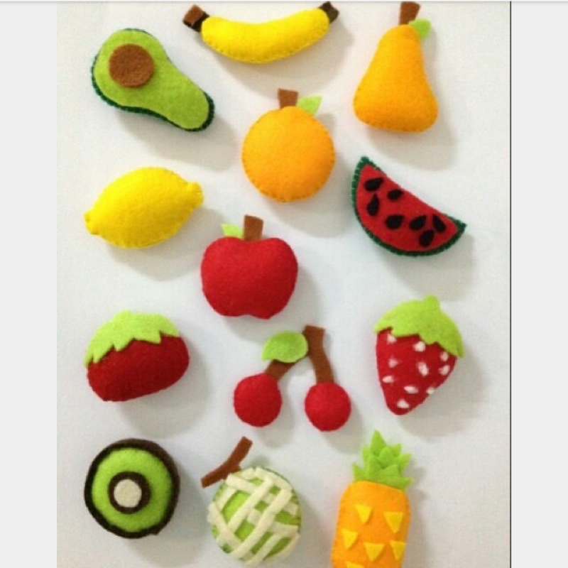 Jual Edukasi Buah-buahan, Hewan dan Sayuran dari Kain Flanel (Satuan) | Shopee Indonesia