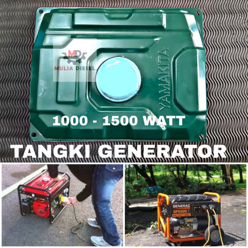 Jual Tangki Bensin Fuel Tank Teng Mesin Genset Generator ET 1500 2500 Output 1000 1200 WATT 4 ...