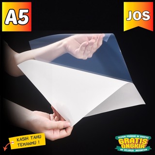Jual Kertas Stiker Transparan Bening A5 Mengkilap - Rahman Jaya Kertas ...
