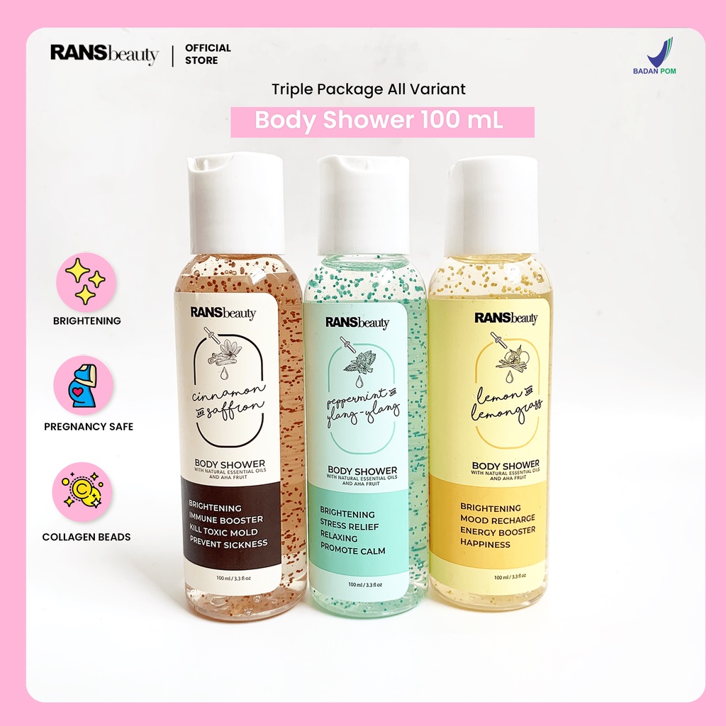 Jual Travel Size Rans Beauty Body Shower - All Variant | Shopee Indonesia