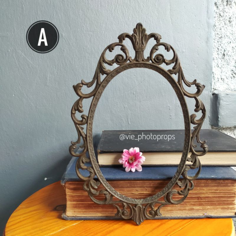 Jual Frame Lawasan Jadul Italy Ukir Ukiran Tanpa Kaca Frame Bingkai ...