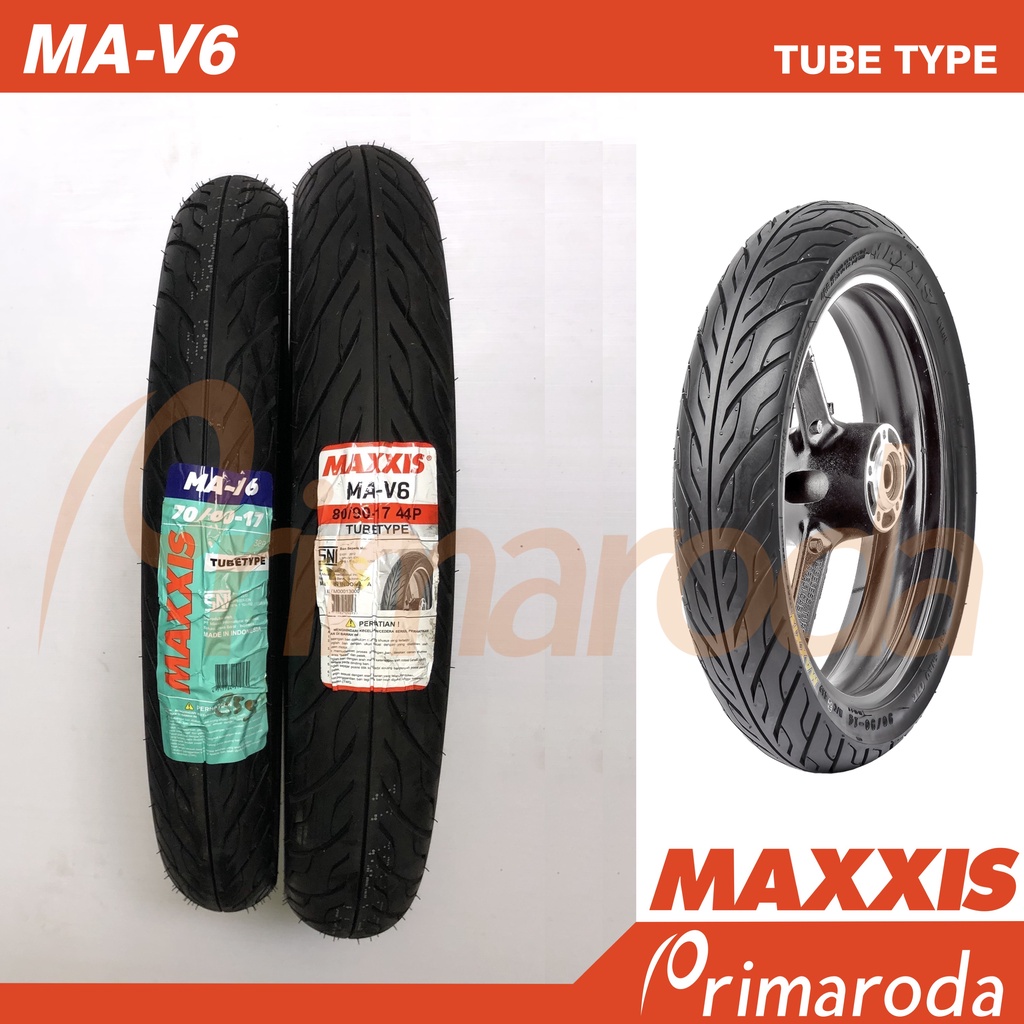 Jual Sepasang Ban Honda Supra X 125 Tube Type Maxxis MA-V6 | Shopee ...