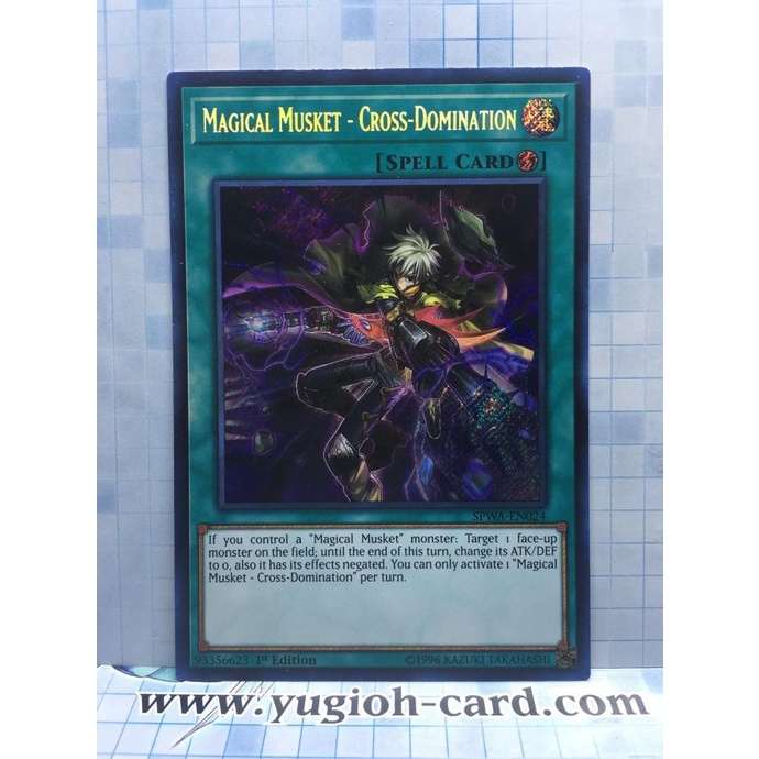 Jual Yugioh Magical Musket - Cross-Domination - Spwa Secret Rare ...