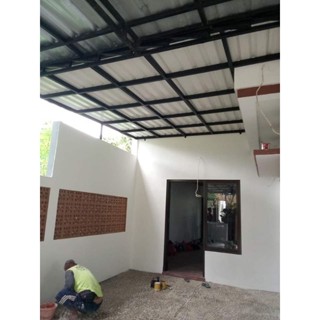 Jual pintu besi rel atas Henderson,kanopi atap Alderon, reiling tangga ...