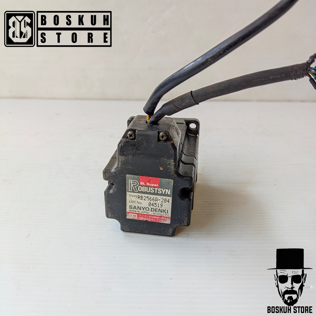 Jual AC Servo MOTOR Sanyo Denki RB2566A-204 BL Super | Shopee Indonesia