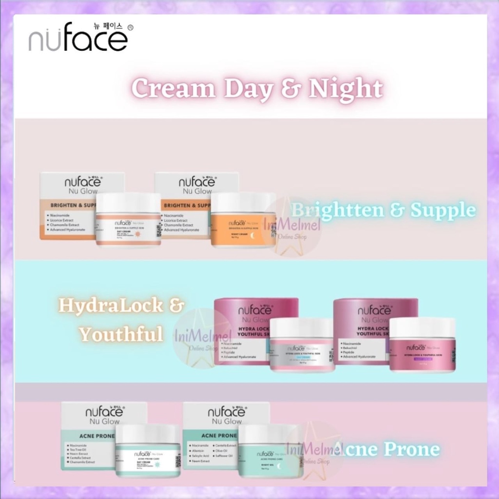 Jual Nuface Cream Day & Night 15 Gr | Shopee Indonesia