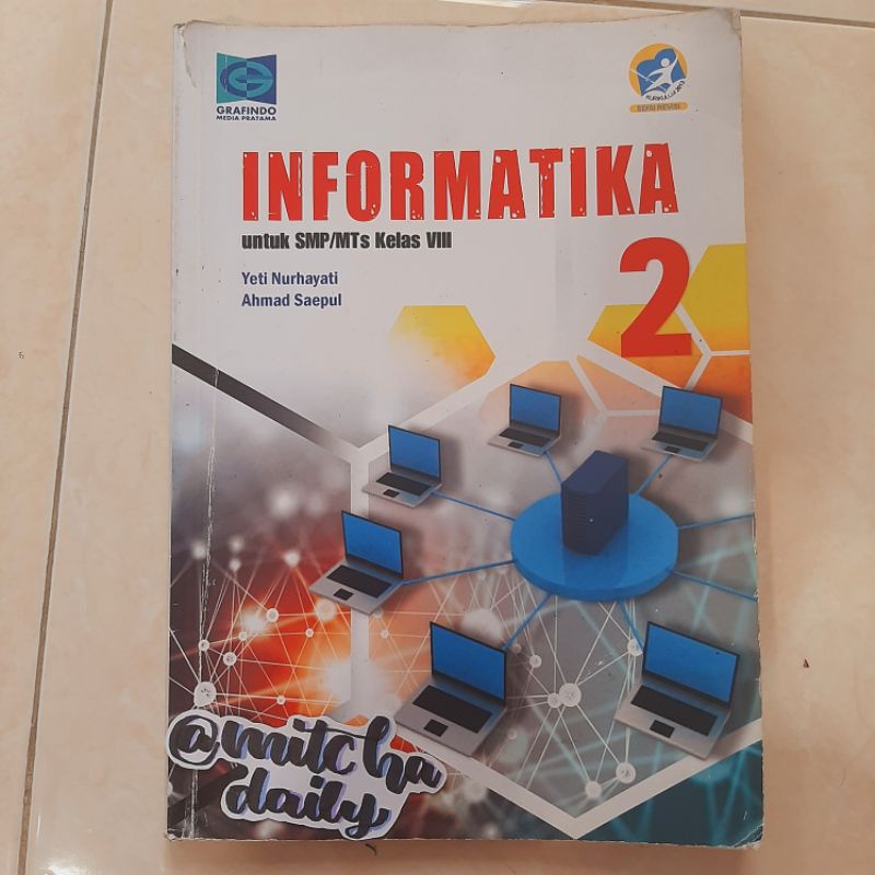 Jual Buku TIK Informatika SMP kelas 8 VIII Grafindo Bekas | Shopee ...