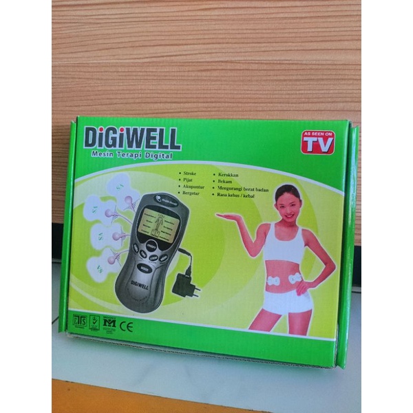 Jual DIGIWELL PIJAT ELEKTRIK DAN TERAPI LISTRIK DIGIWELL MESIN PIJAT ...