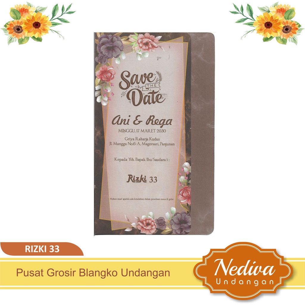 Jual Blangko Undangan Rizki 33 Harga Murah | Shopee Indonesia