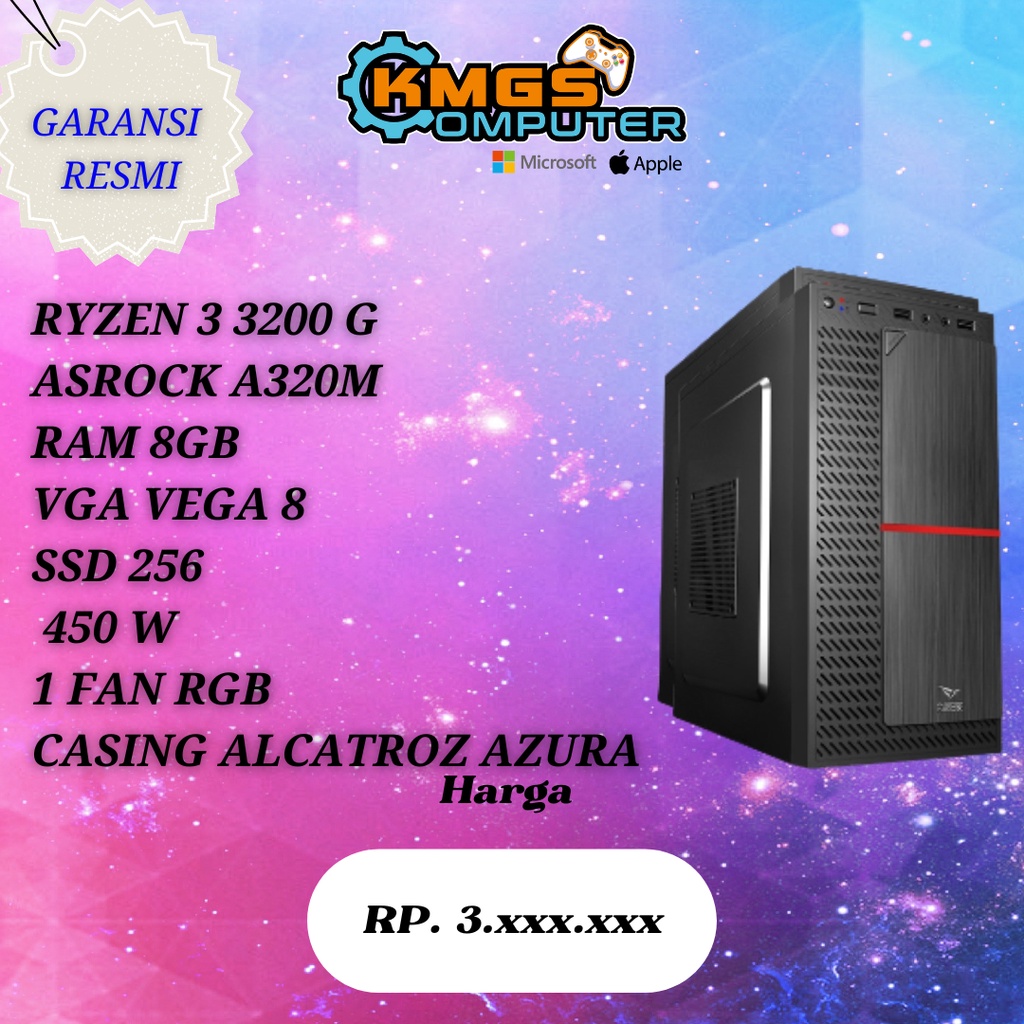 Jual PC GAMING RYZEN 5 SIAP GAMING DAN DESIGN | Shopee Indonesia