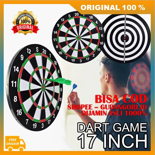 Jual Dart Board Game Permainan Lempar Anak Panah ORIGINAL | Shopee ...