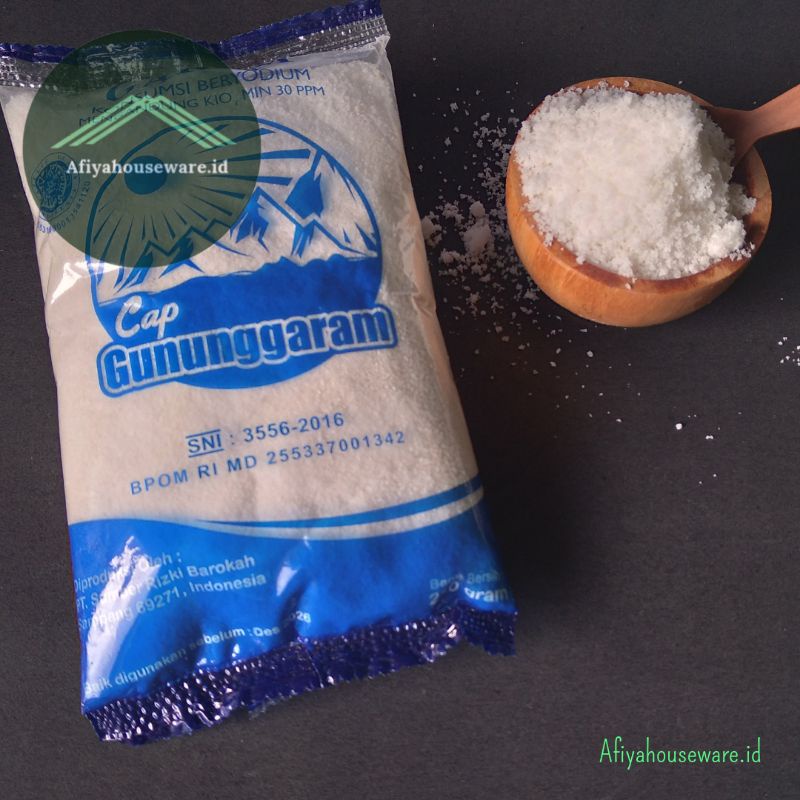 Jual Garam DAPUR cap GUNUNG GARAM 250 gr | Shopee Indonesia